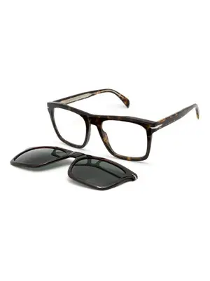 DB EYEWEAR BY DAVID BECKHAM Tortoiseshell Sunglasses