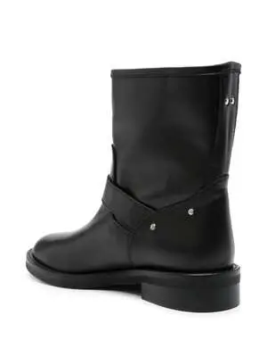 VIA ROMA 15 Leather Ankle Boots
