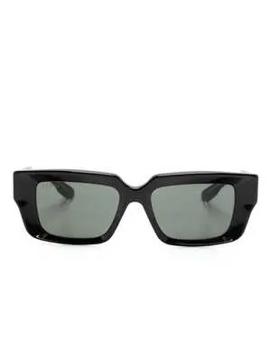 Gucci Rectangle-frame Sunglasses - Black