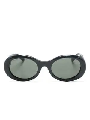 Gucci Oval-frame Sunglasses - Black