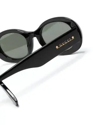 Gucci Oval-frame Sunglasses