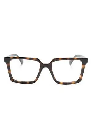 Gucci Square-frame Glasses - Brown