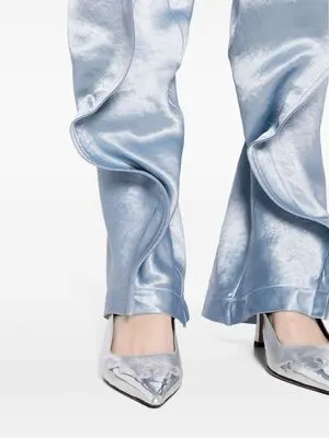 Y/project Ruffled Satin Trousers