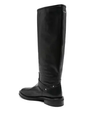 VIA ROMA 15 Thigh-high Leather Boots