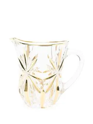LES-OTTOMANS X Browns Murano Glass Pitcher