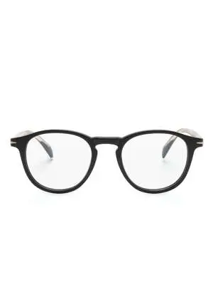 DB EYEWEAR BY DAVID BECKHAM Round-frame Glasses - Black