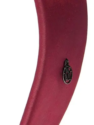 MAISON MICHEL Elizabeth Headband - Red