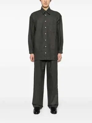 UNIFORME Drawstring-fastening Straight-leg Trousers