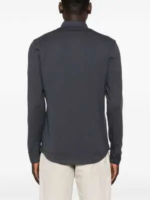 Orlebar Brown Giles Cotton Silk Shirt - Grey