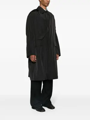 Random Identities Single-breasted Padded Coat - Black