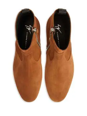 GIUSEPPE ZANOTTI Ron Ankle Boots - Brown