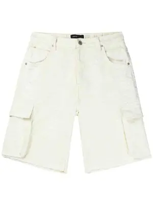 PURPLE BRAND Cargo Cotton-blend Shorts