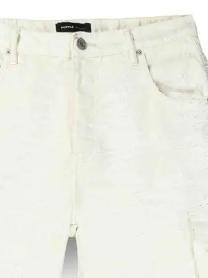 PURPLE BRAND Cargo Cotton-blend Shorts