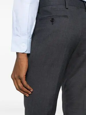 FURSAC Virgin Wool Tailored Trousers - Grey