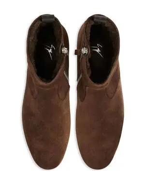 GIUSEPPE ZANOTTI Ron Ankle Boots - Brown