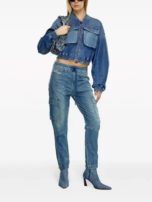 DIESEL® De-khlo-s Denim Bomber Track Jacket