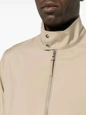 Moncler Chaberton Appliqué-logo Jacket - Neutrals