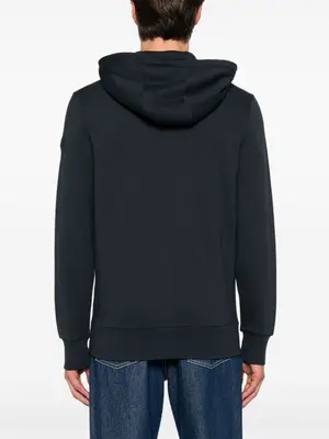 Moncler Logo-appliqué Zipped Hoodie