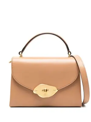 Mulberry Small Lana Top-handle Bag - Neutrals