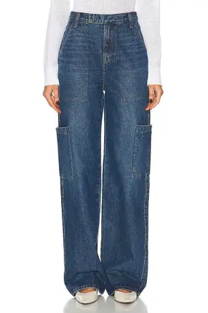 GRLFRND Elyse Trouser Cargo Jeans - Crissy Field