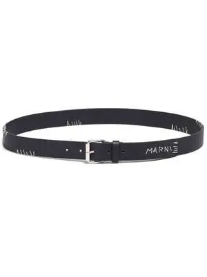 Marni Mending Leather Belt
