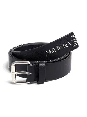 Marni Mending Leather Belt