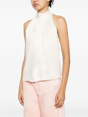 MARQUES' ALMEIDA Draped Halterneck Top