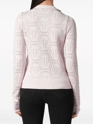 Philipp Plein Monogram Jumper - Pink