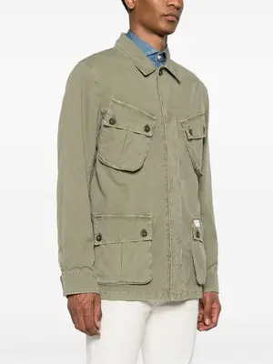 FAY Jungle Cotton Shirt Jacket