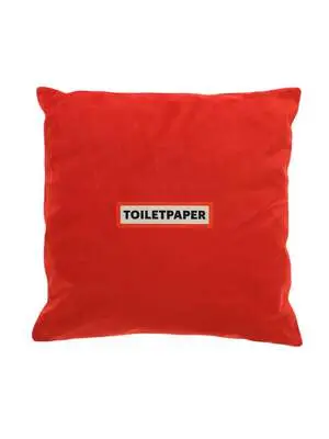 SELETTI Toiletpaper Revolver Cushion - Red