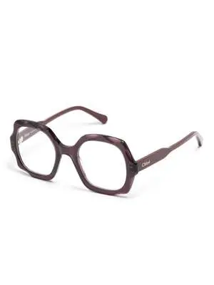 Chloé Geometric Frame Glasses
