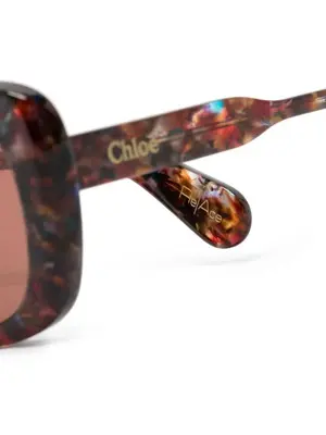 Chloé Square-frame Sunglasses - Brown