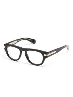 Gucci Geometric Frame Glasses With Logo
