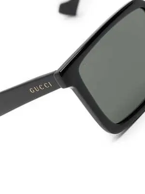 Gucci Square-frame Sunglasses - Black