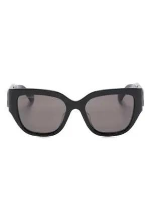 Balenciaga Logo Cat-eye Sunglasses - Black