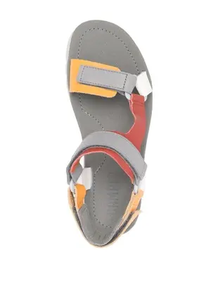 Camper Oruga Up Flatform Sandals - Grey