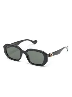 Gucci Geometric-frame Sunglasses