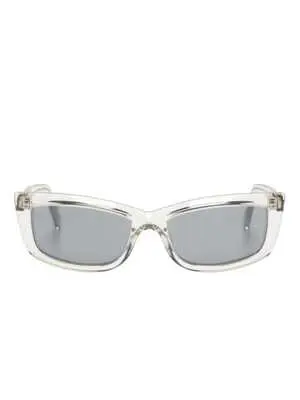 Saint Laurent Sl658 Rectangle Sunglasses - Grey