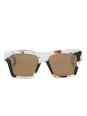 Gucci Wayfarer-frame Sunglasses - White