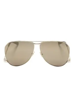 SAINT LAURENT Saint Laurent Eyewear Pilot-Frame Sunglasses
