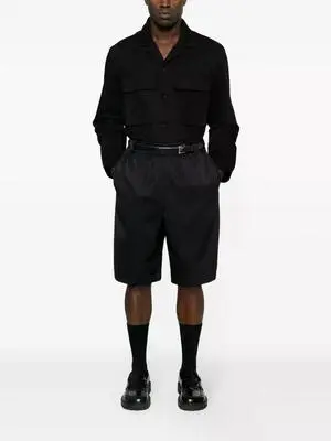 Jacquemus Le Bermuda Juego Wool Shorts - Black