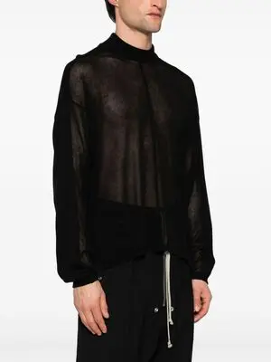 Rick Owens Fine-knit Cotton Jumper