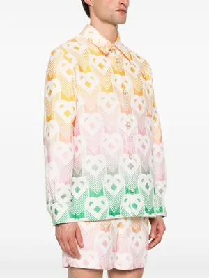 Casablanca Terrycloth-effect Shirt Jacket