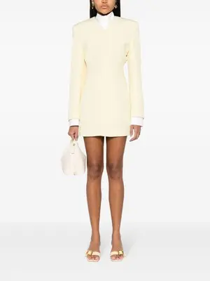 Jacquemus La Robe Cubo Mini Dress - Yellow