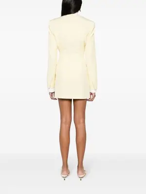 Jacquemus La Robe Cubo Mini Dress - Yellow