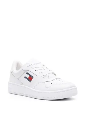 Tommy Hilfiger Retro Basket Leather Sneakers
