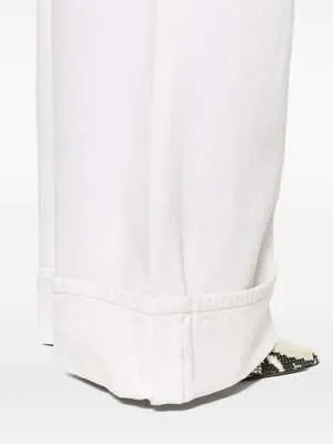 AGOLDE Dame High-rise Wide-leg Jeans - Neutrals