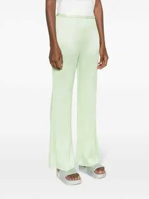 FORTE_FORTE Plissé-effect Flared Trousers
