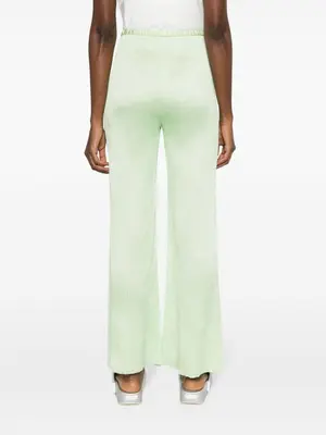 FORTE_FORTE Plissé-effect Flared Trousers