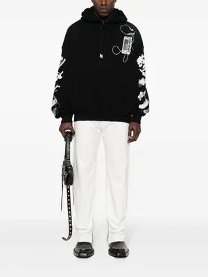 Off-White 90's Logo Skate Straight-leg Jeans
